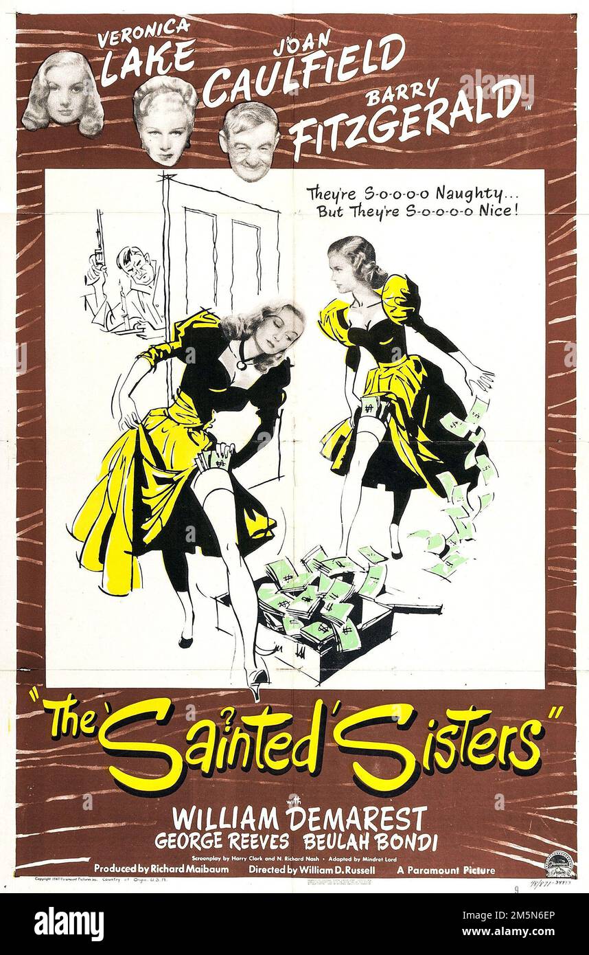 THE SAINTED SISTERS (1948), directed by WILLIAM D. RUSSELL. Credit ...