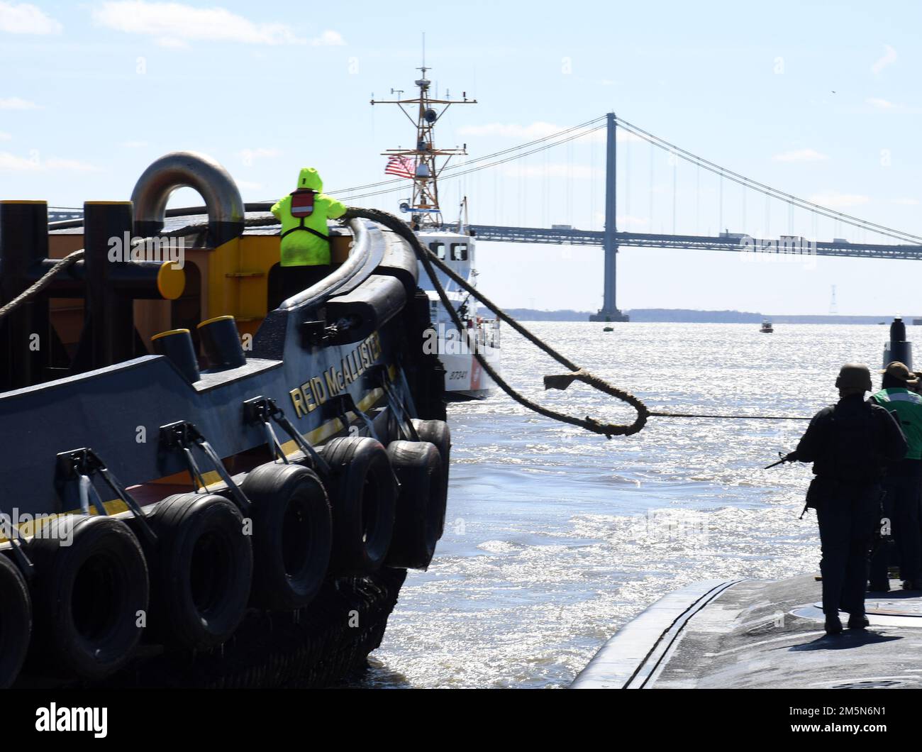 Virginia class submarine uss hi-res stock photography and images - Alamy