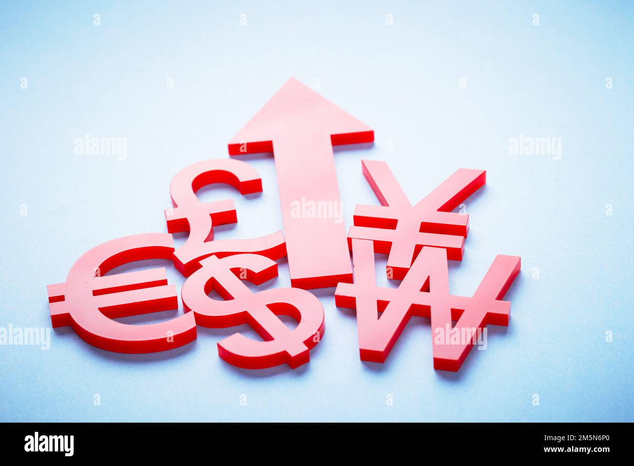 Currency sign ,business background idea Stock Photo - Alamy
