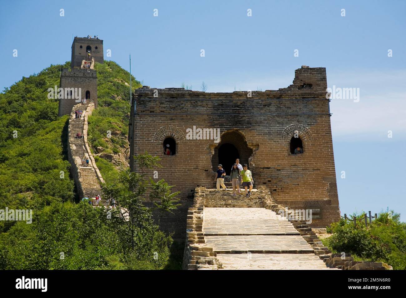 View of Simatai Great Wall Stock Photo - Alamy