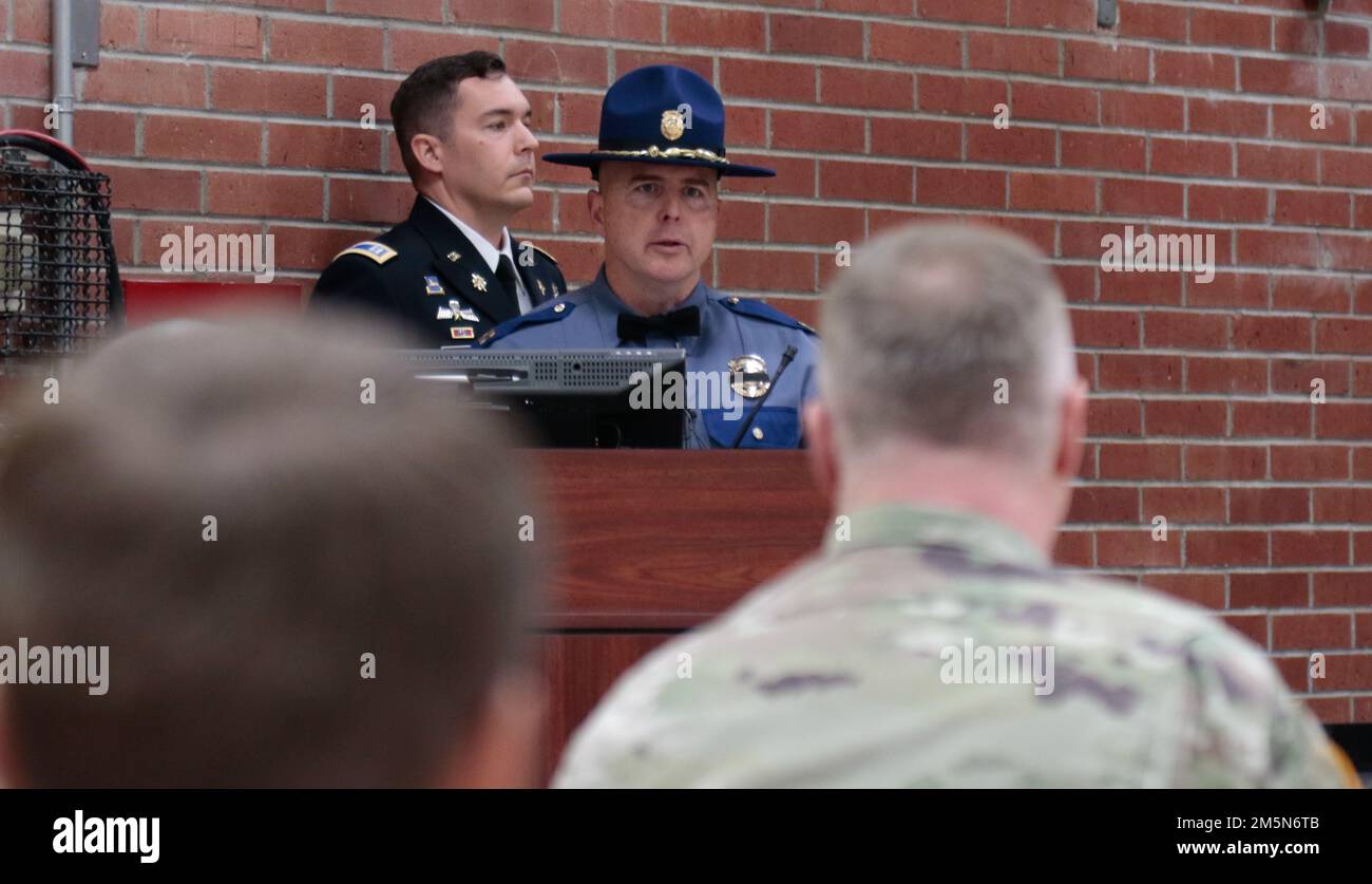 Washington State Patrol District Eight Commander, Capt. James Mjor ...