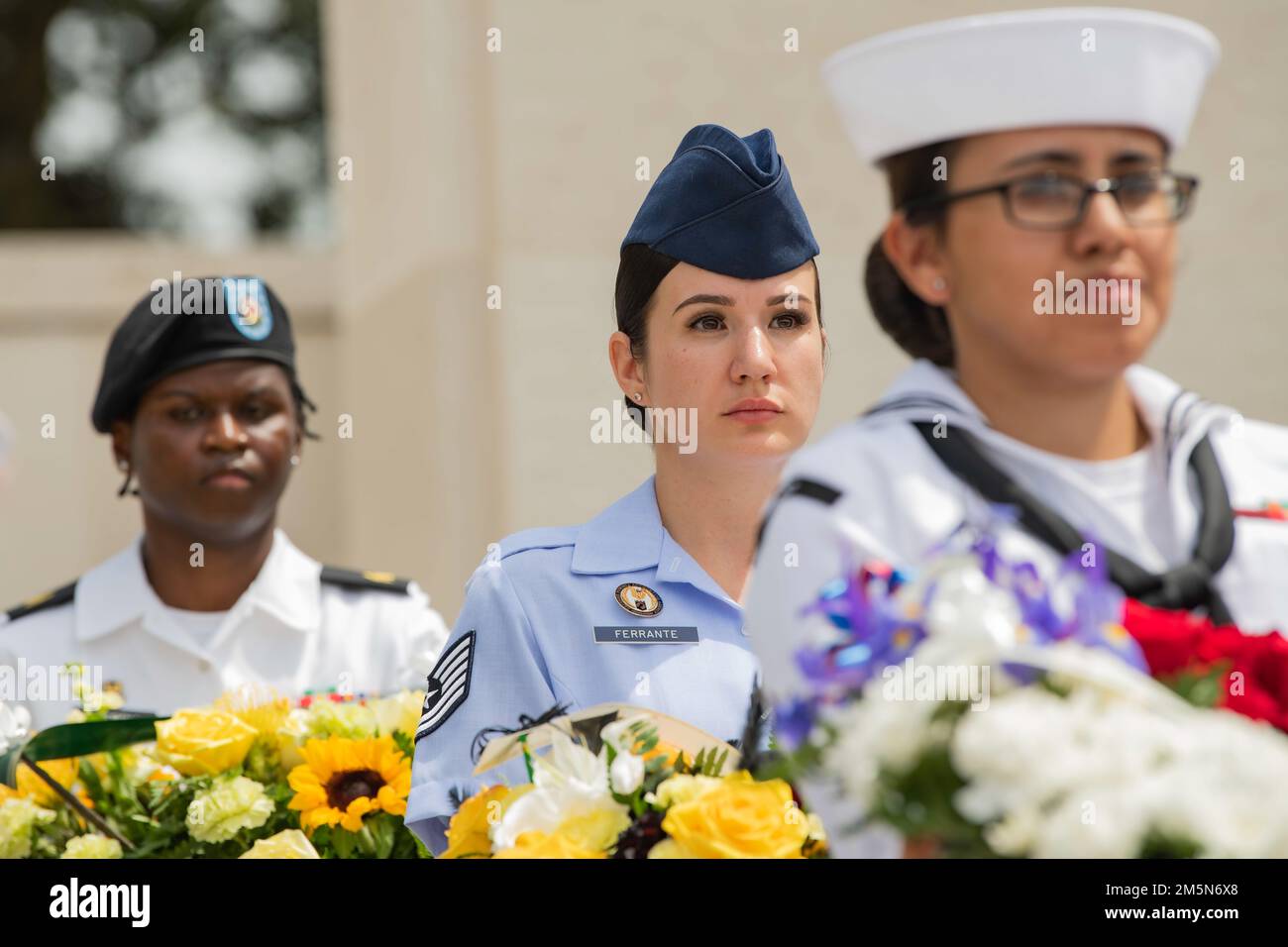 Tech. Sgt. Leah Ferrante, forensic photographer assigned to the Defense ...