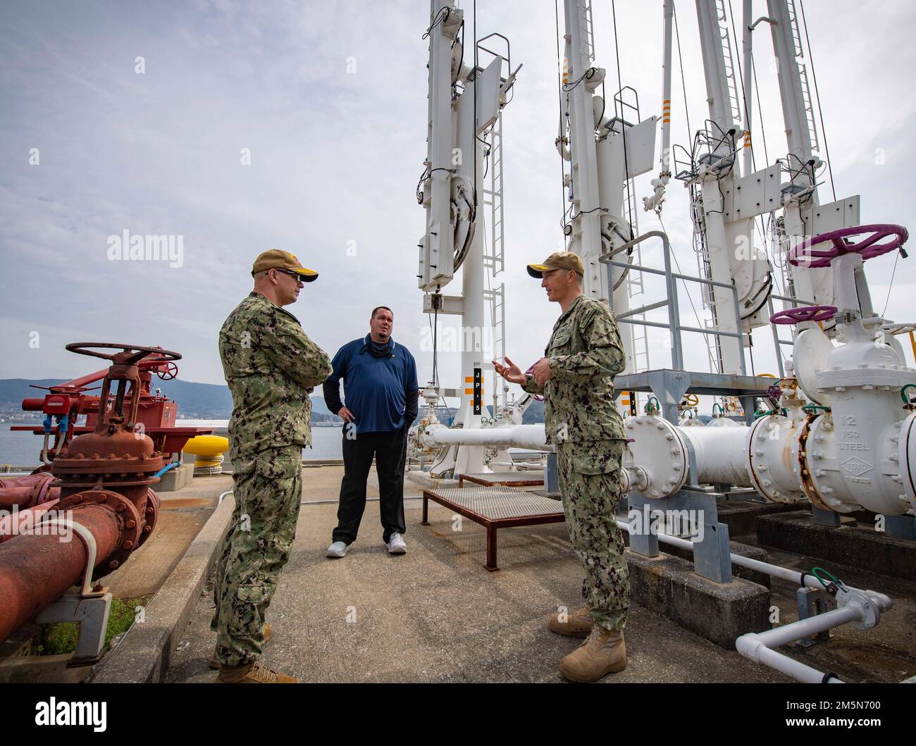 Cmdr. Michael Rigoni, site director of Naval Supply Systems Command ...