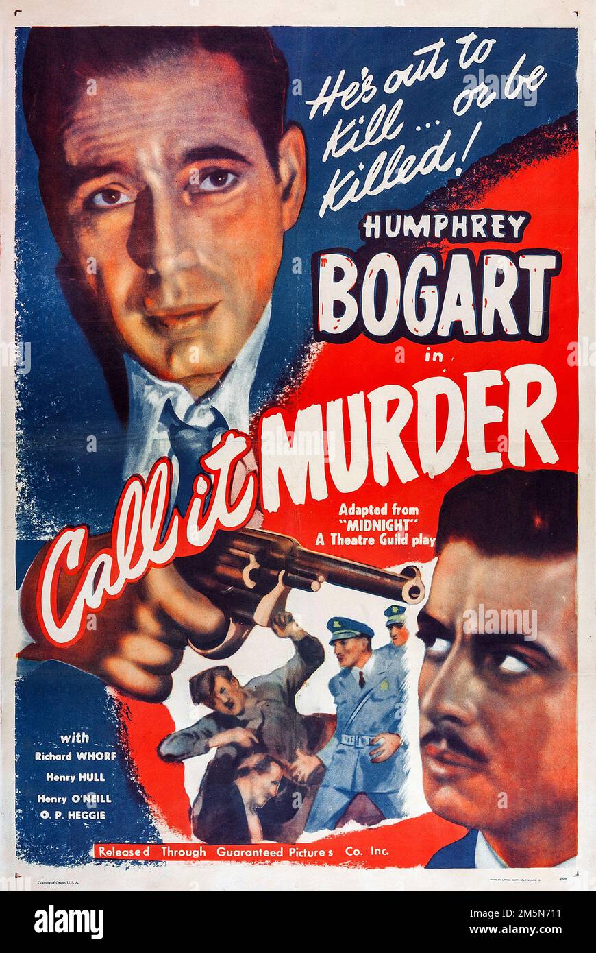 Midnight aka Call it Murder 1934 feat Humphrey Bogart, Sidney Fox and ...