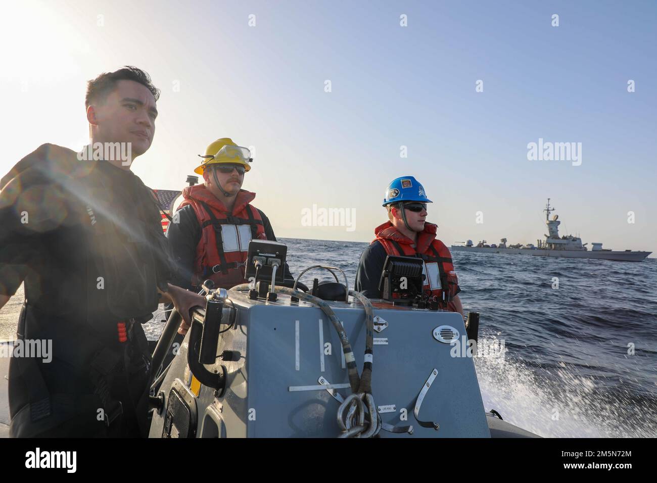 220329-N-CS075-1643 RED SEA (Mar. 29, 2022) Boatswain’s Mate 2nd Class ...