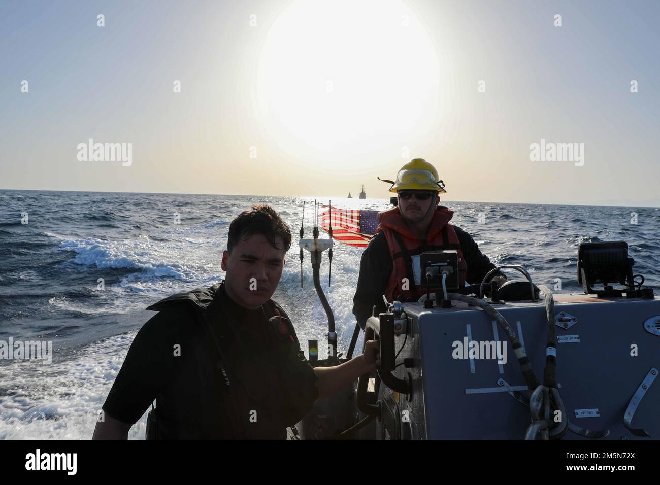 220329-N-CS075-1727 RED SEA (Mar. 29, 2022) Boatswain’s Mate 2nd Class ...