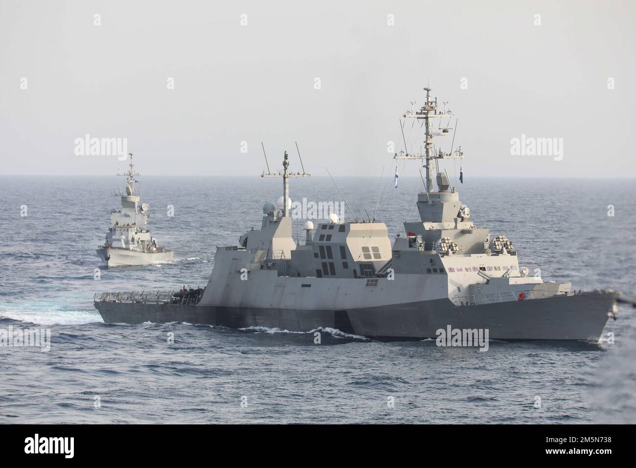 220329-N-CS075-1003 RED SEA (March. 29, 2022) Israeli naval ships INS ...
