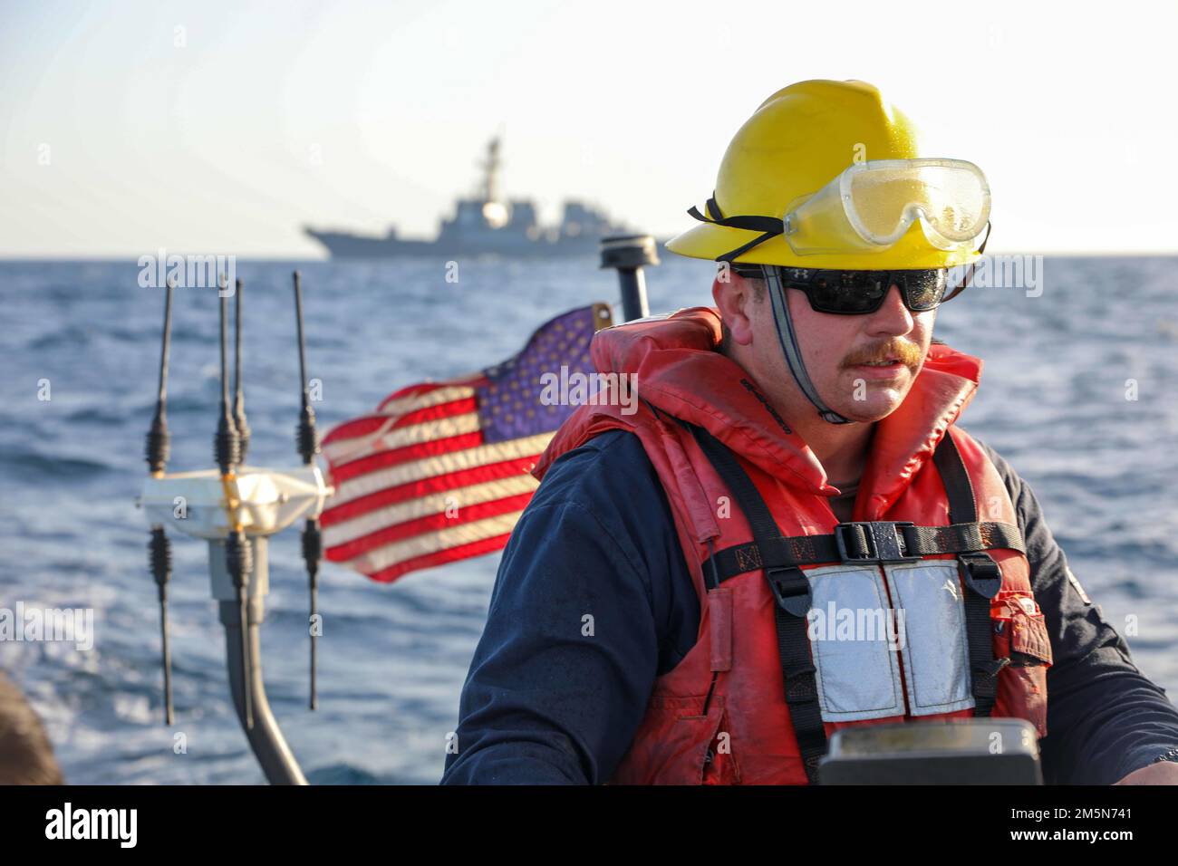 220329-N-CS075-1269 RED SEA (Mar. 29, 2022) Boatswain’s Mate 2nd Class ...