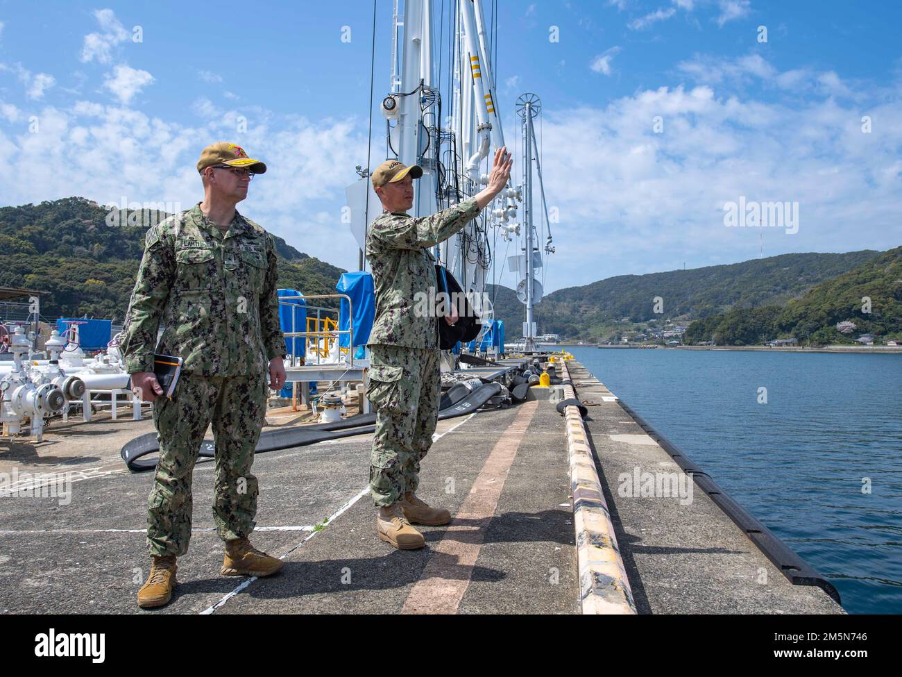 Cmdr. Michael Rigoni, site director of Naval Supply Systems Command ...