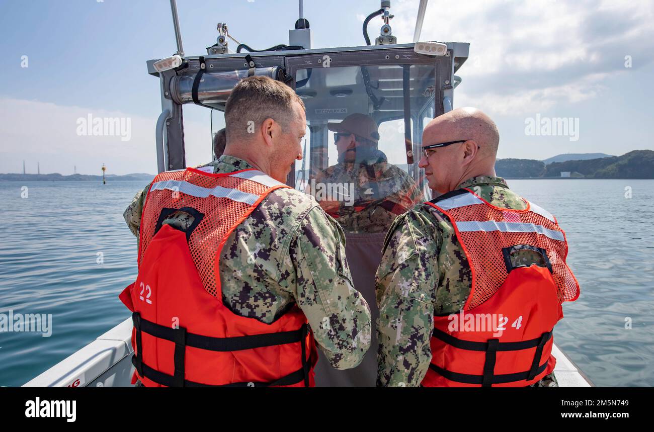 Cmdr. Michael Rigoni, site director of Naval Supply Systems Command ...