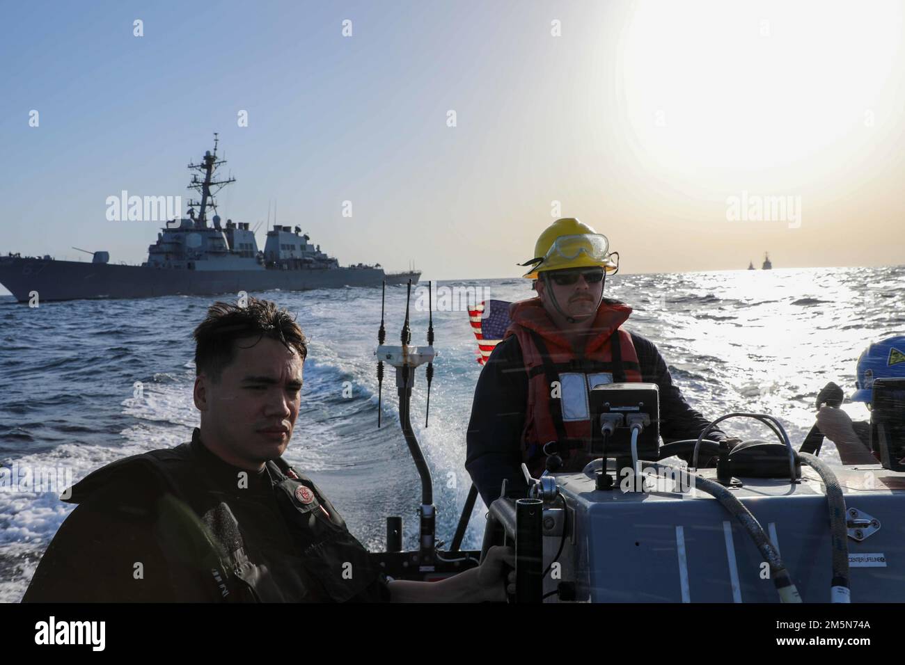 220329-N-CS075-1730 RED SEA (Mar. 29, 2022) Boatswain’s Mate 2nd Class ...