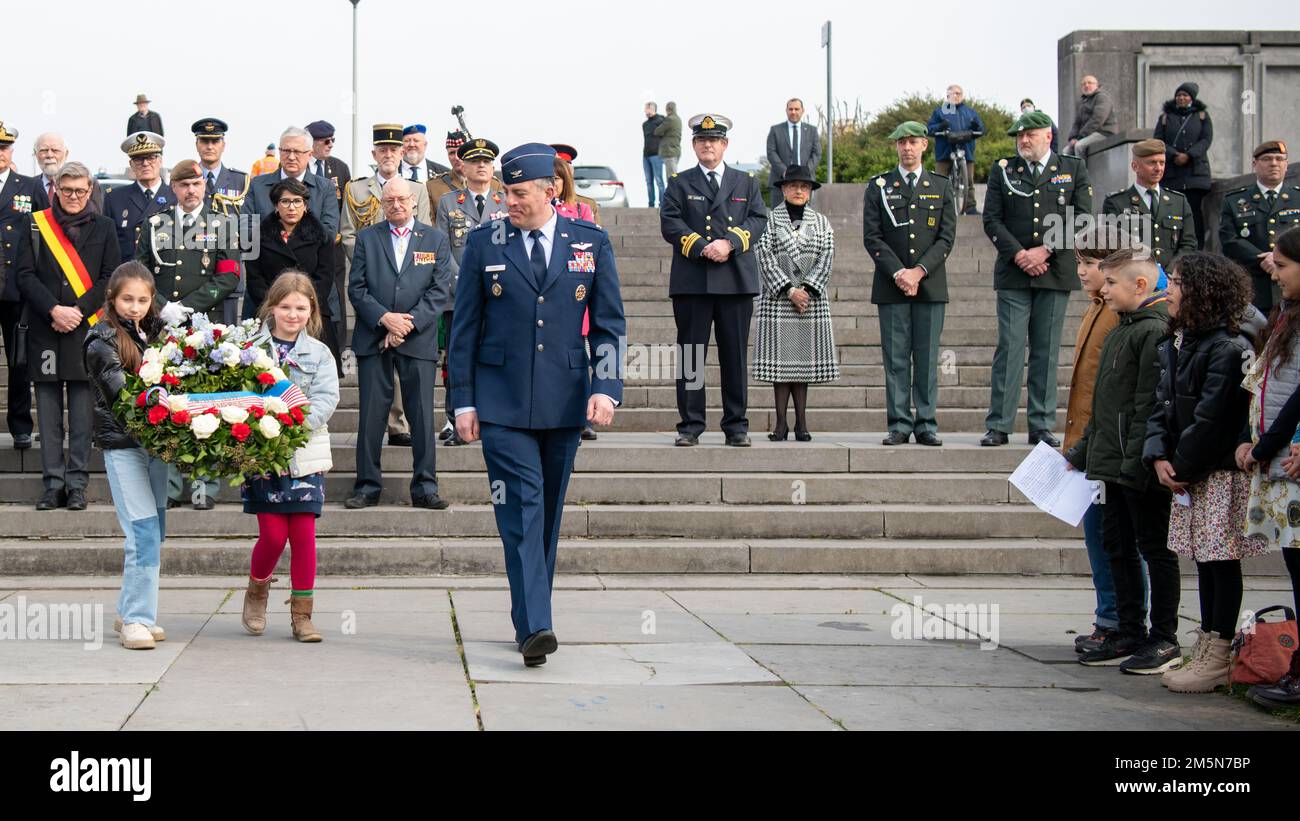 Air Force Col. Philip Forbes, U.S. National Military Representative to ...