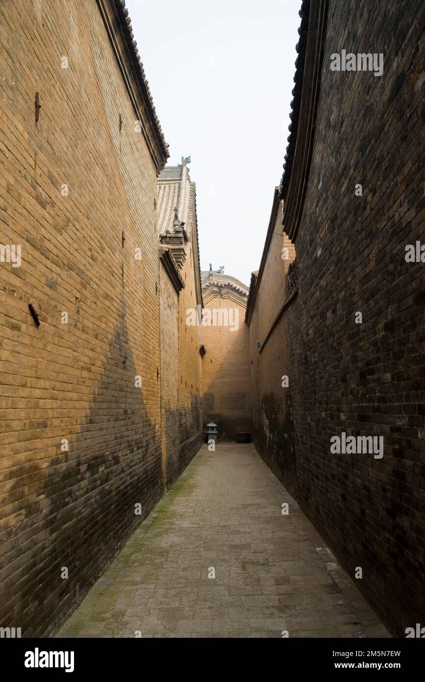The Traditional Architecture in Ping Yao,Shanxi Stock Photo - Alamy