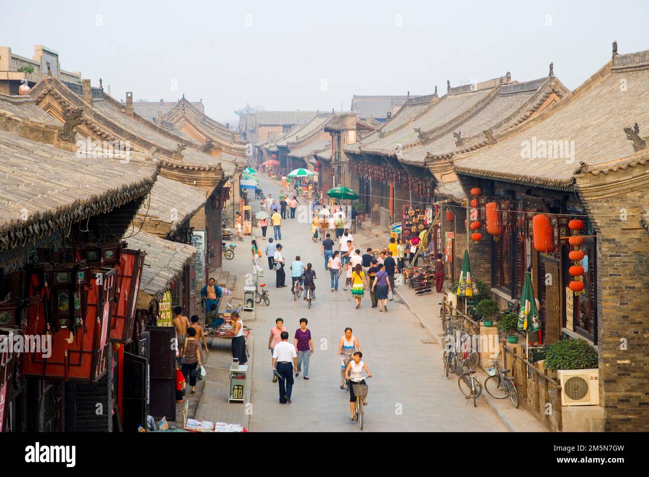 Street in Ping Yao Stock Photo - Alamy
