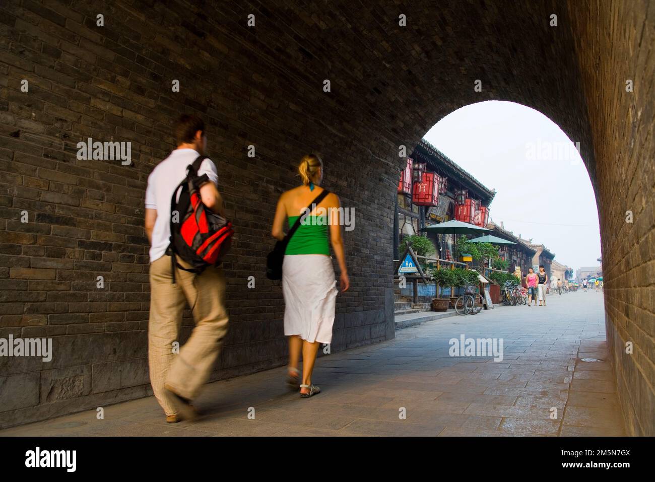 The Traditional Architecture in Ping Yao,Shanxi Stock Photo - Alamy