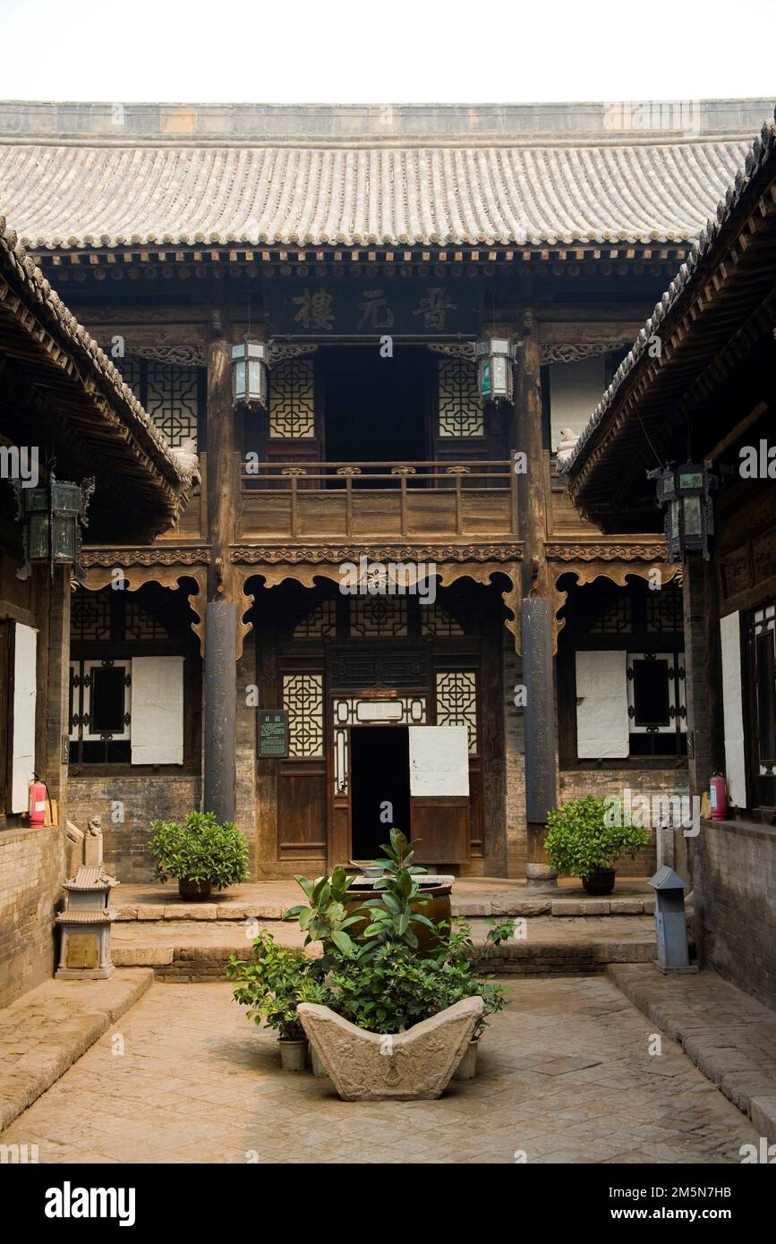 The Traditional Architecture in Ping Yao,Shanxi Stock Photo - Alamy