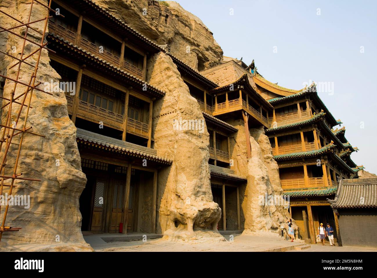 Yungang Grottoes in Shanxi Province Stock Photo - Alamy