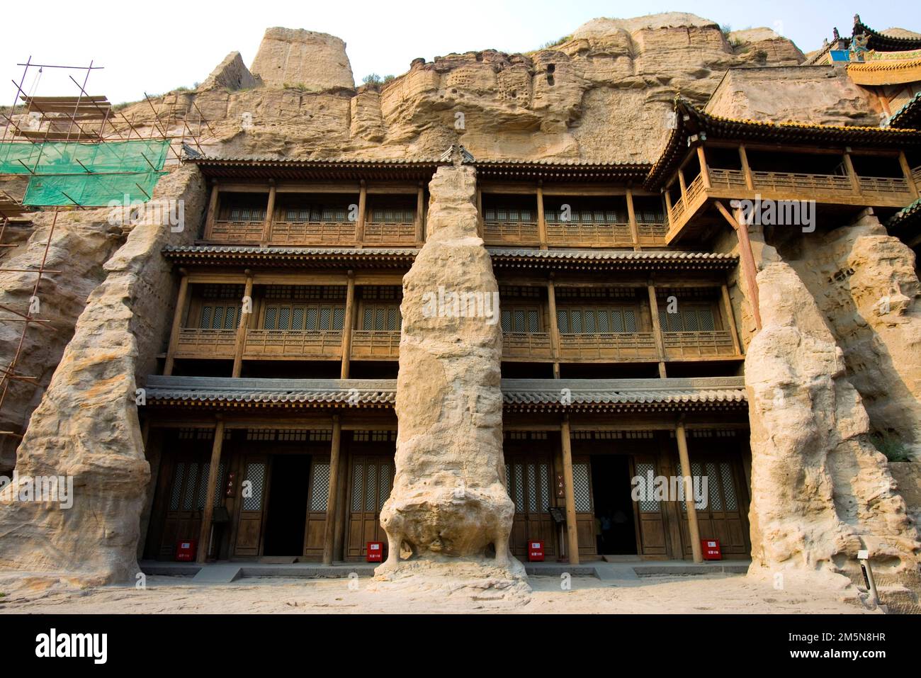 Yungang Grottoes in Shanxi Province Stock Photo - Alamy