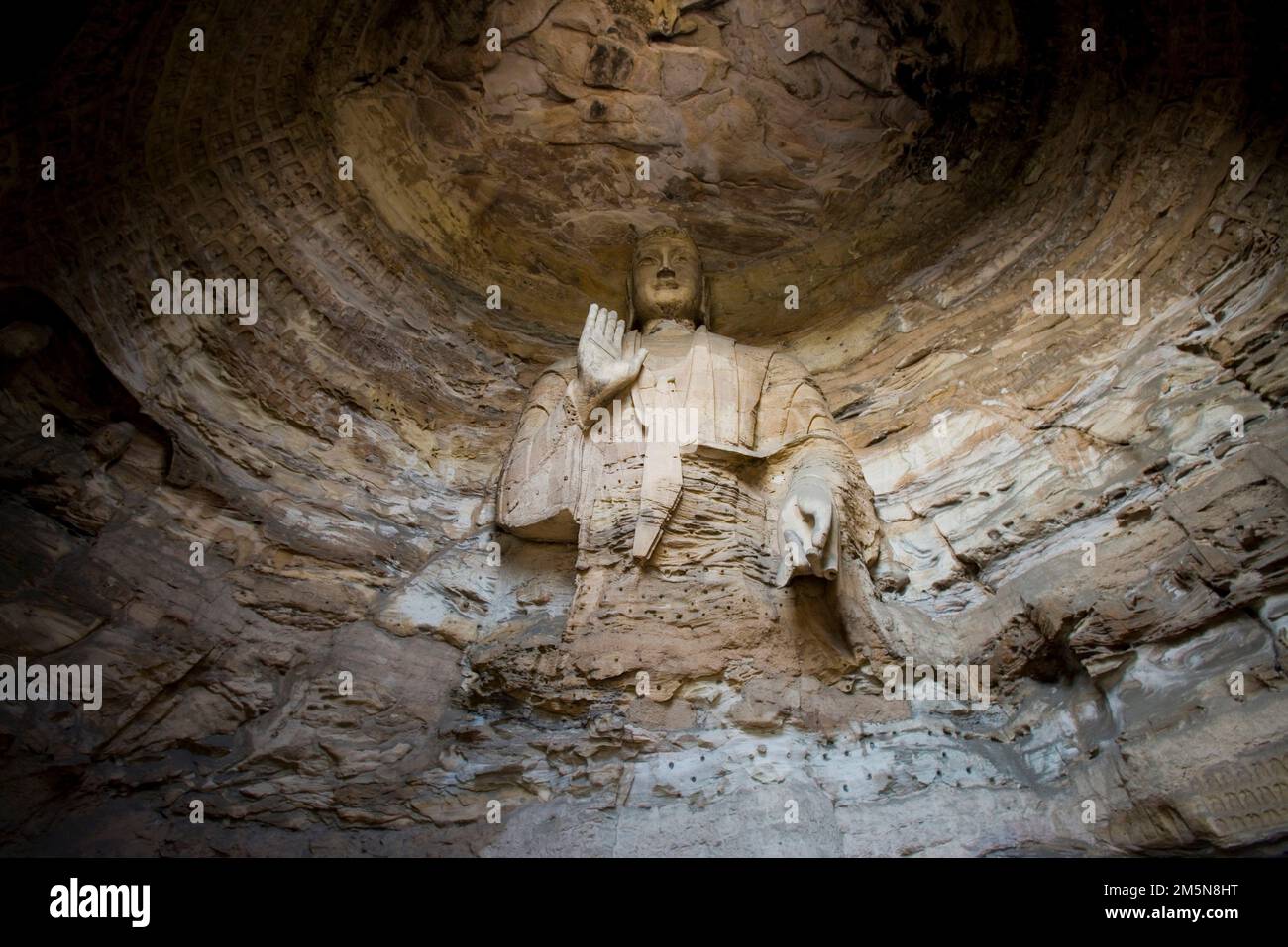 Yungang Grottoes in Shanxi Province Stock Photo - Alamy