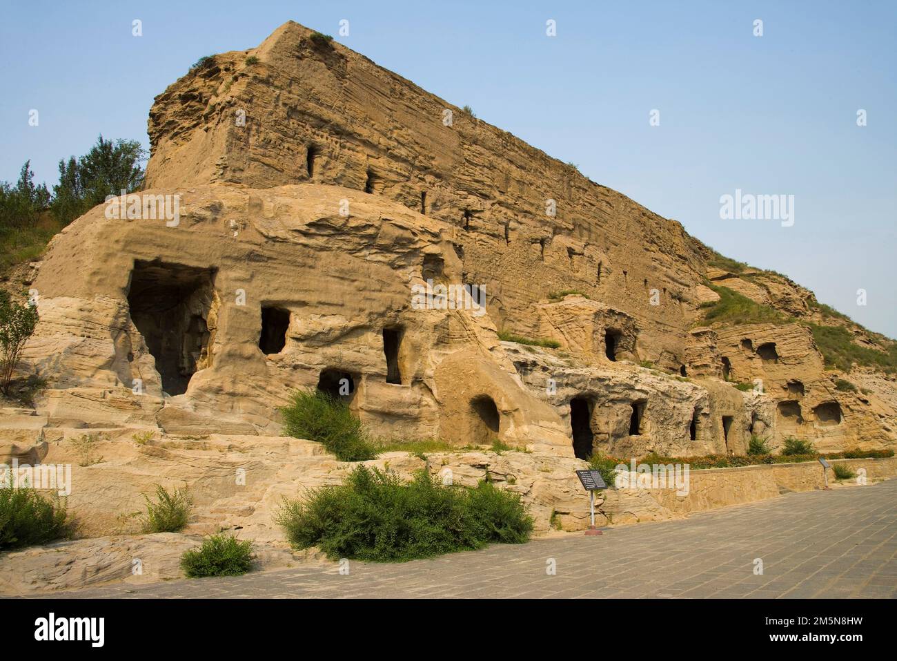Yungang Grottoes in Shanxi Province Stock Photo - Alamy