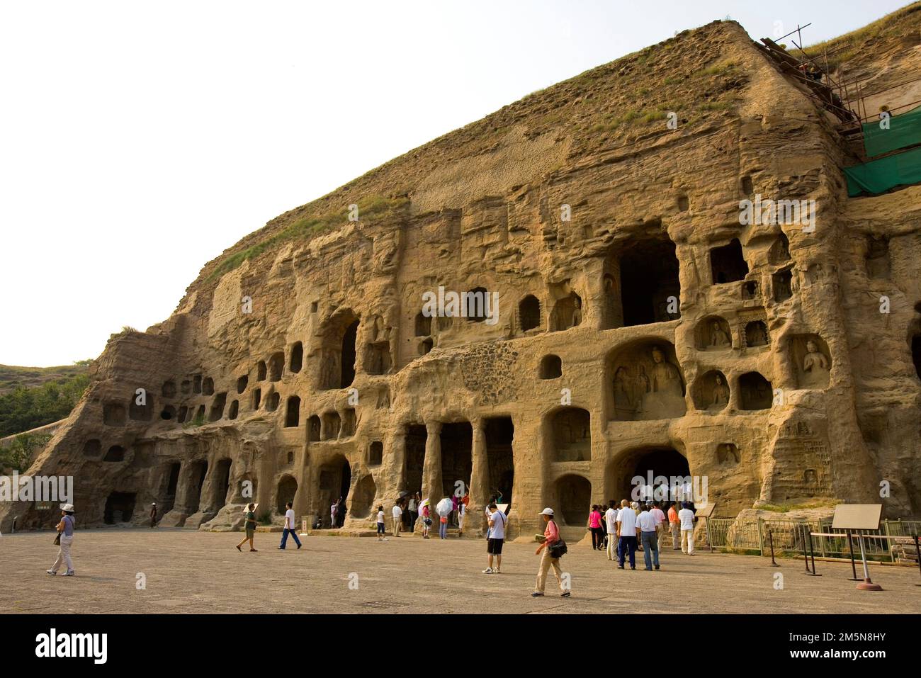 Yungang Grottoes in Shanxi Province Stock Photo - Alamy