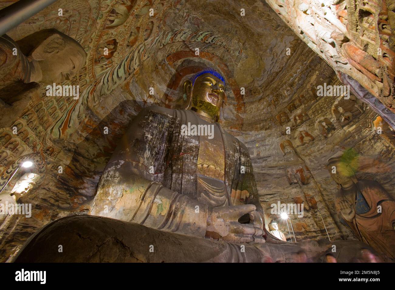 Yungang Grottoes in Shanxi Province Stock Photo - Alamy