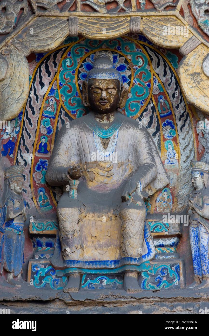 Yungang Grottoes in Shanxi Province Stock Photo - Alamy