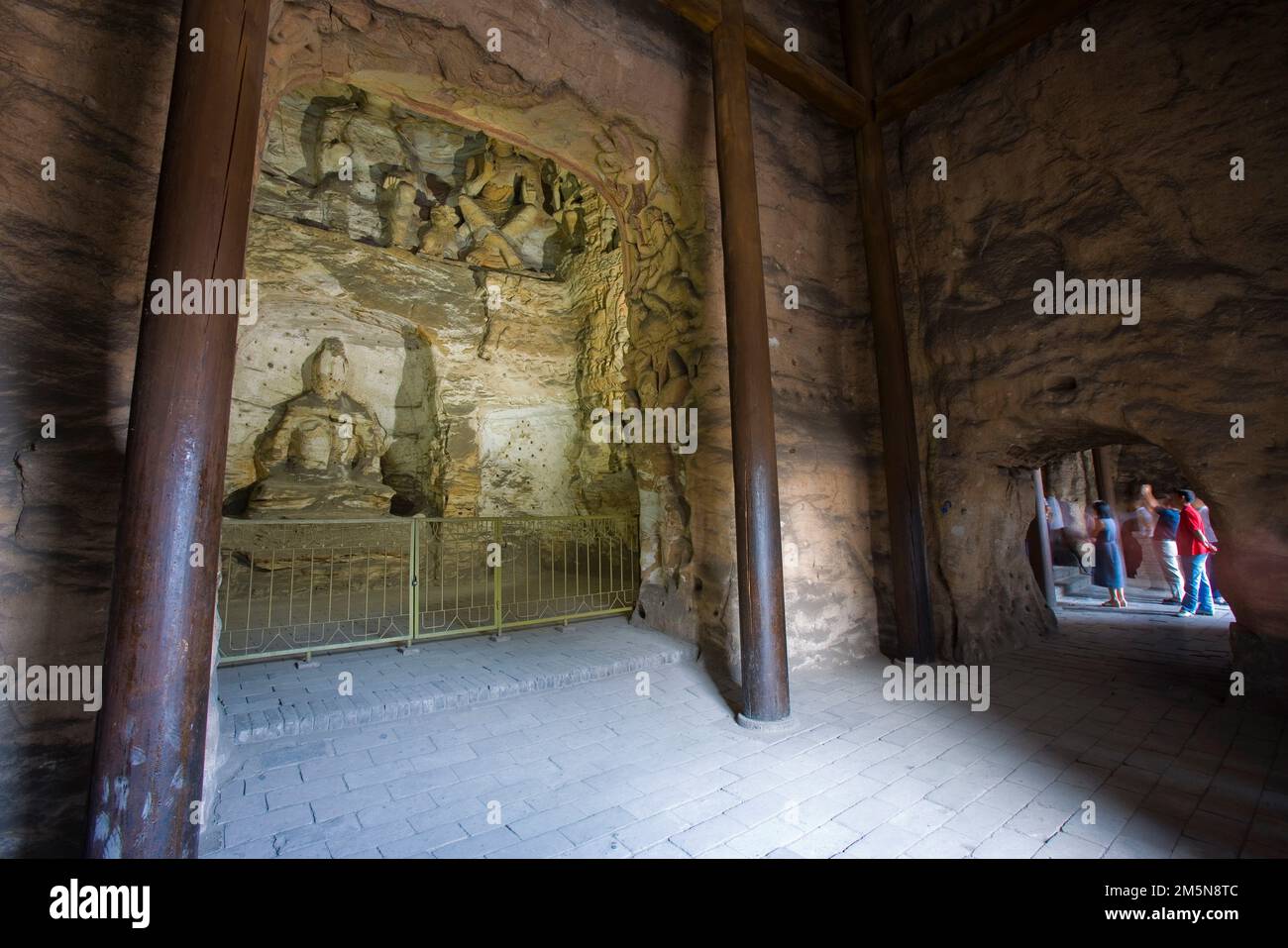 Yungang Grottoes in Shanxi Province Stock Photo - Alamy