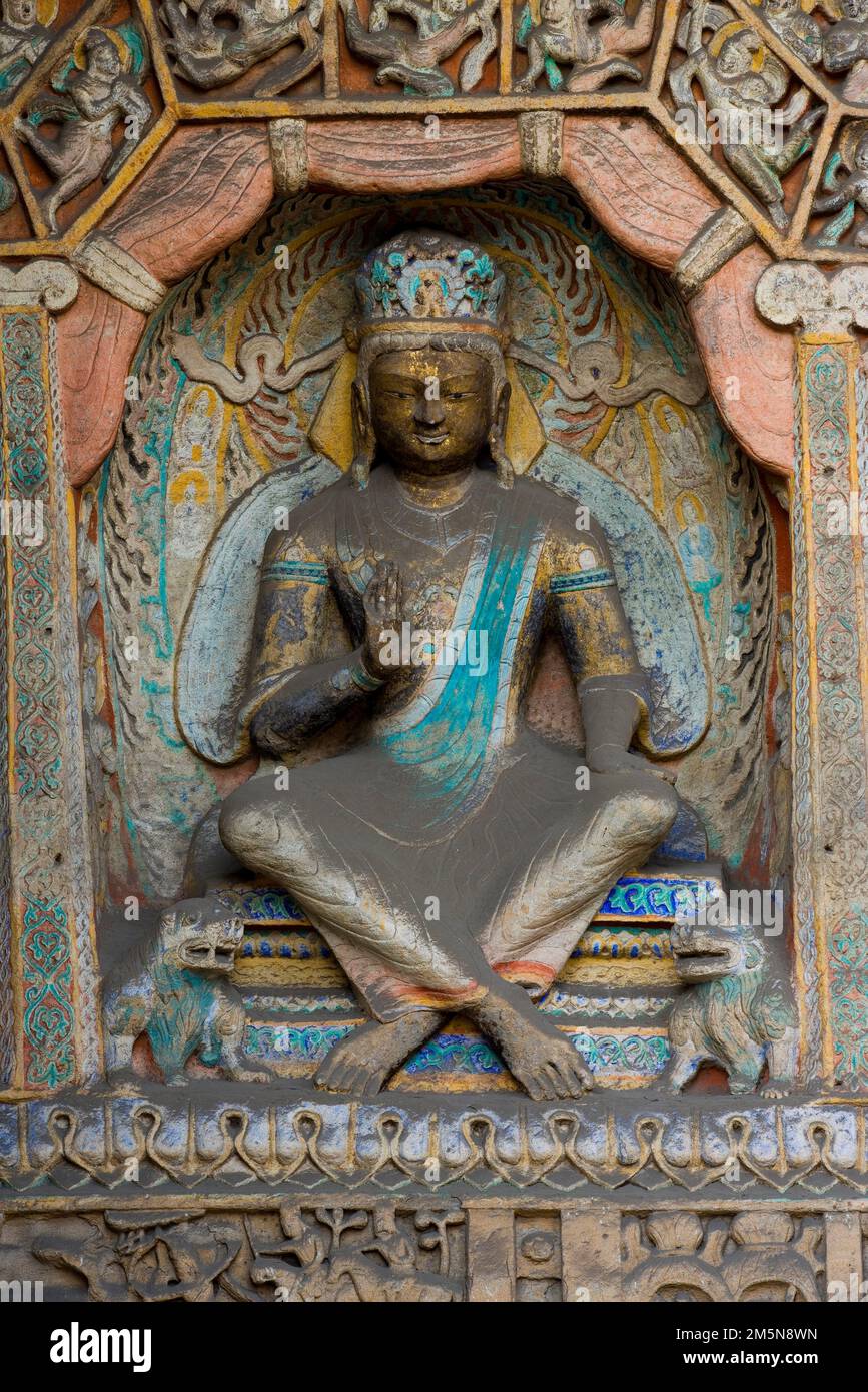 Yungang Grottoes in Shanxi Province Stock Photo - Alamy