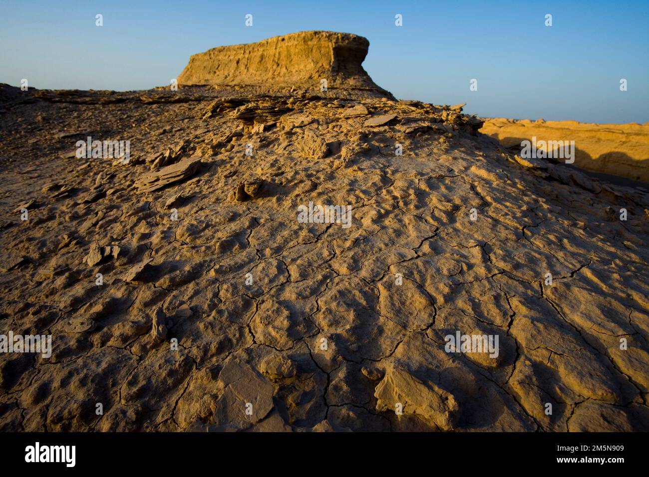 The Yadan landform in Lop Nur,Xinjiang Stock Photo - Alamy