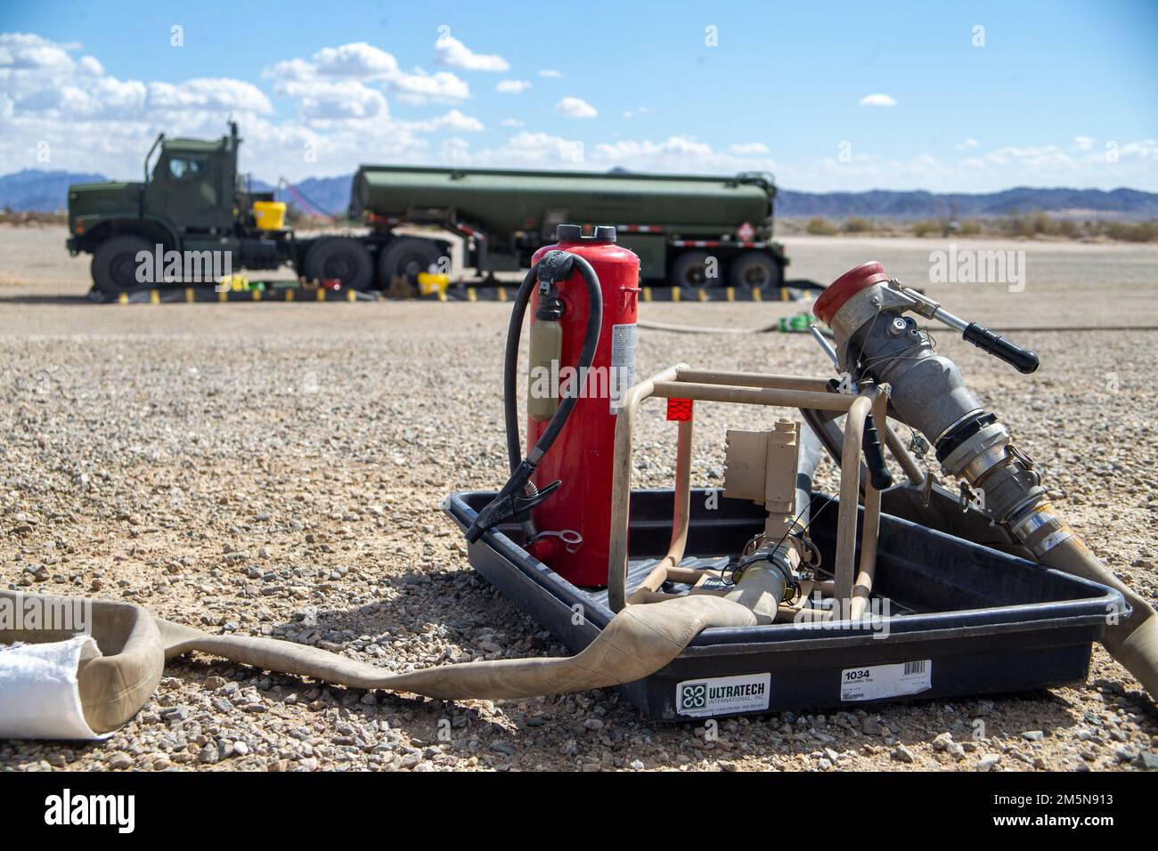 U.S. Marines assigned to Marine Aviation Weapons and Tactics Squadron ...
