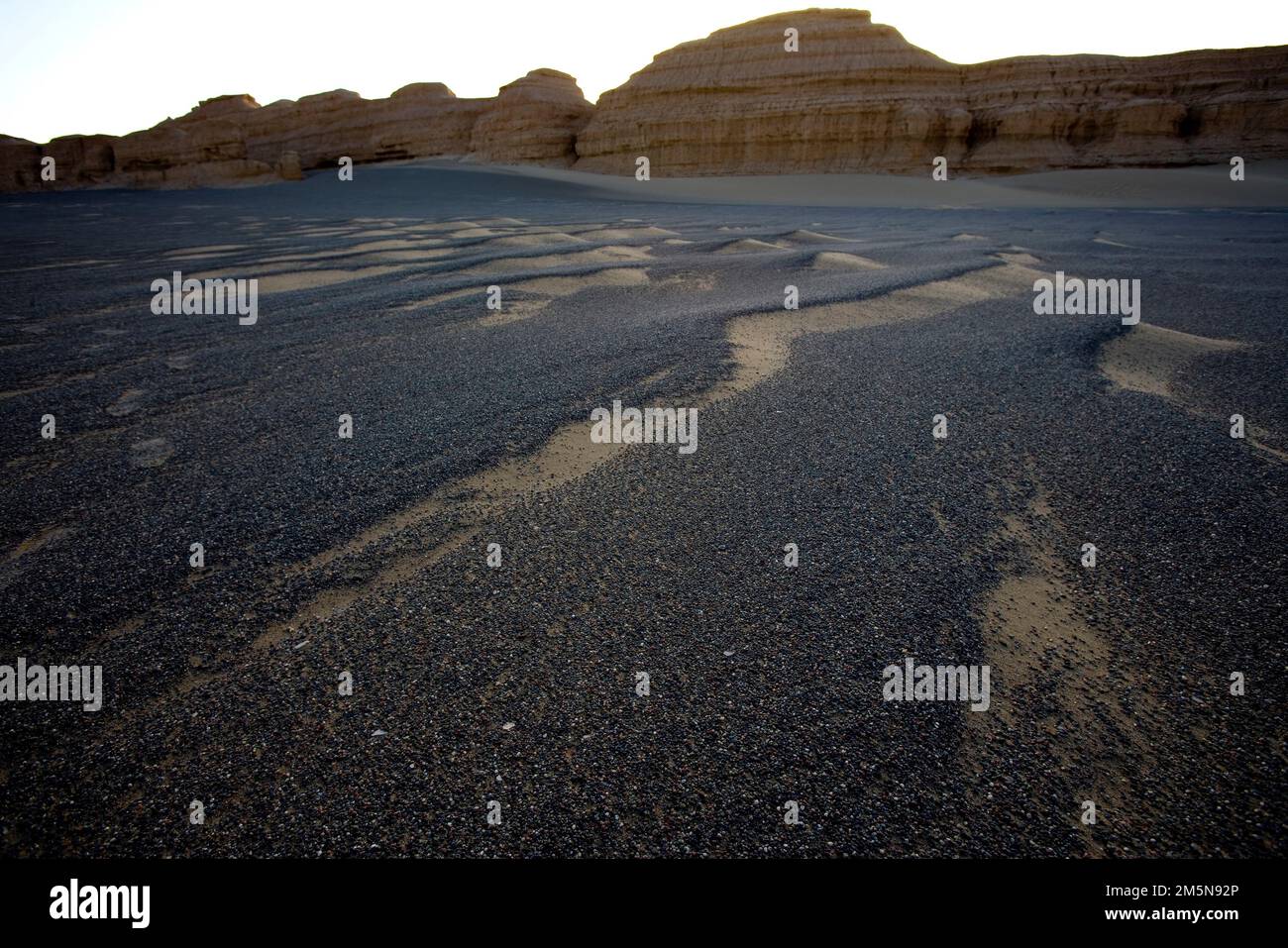 The Yadan landform in Lop Nur,Xinjiang Stock Photo - Alamy
