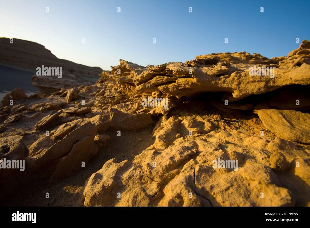 The Yadan landform in Lop Nur,Xinjiang Stock Photo - Alamy