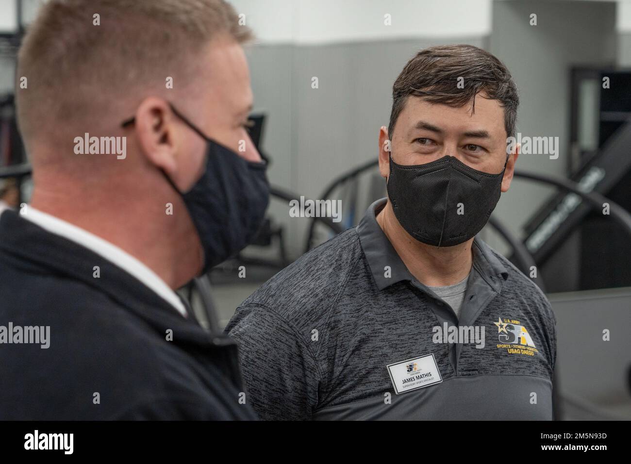 From left, Craig Deatrick, Director of Installation Management Command ...
