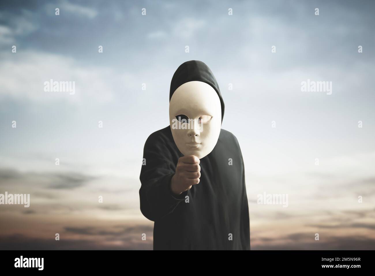 Hiding identity hi-res stock photography and images - Alamy
