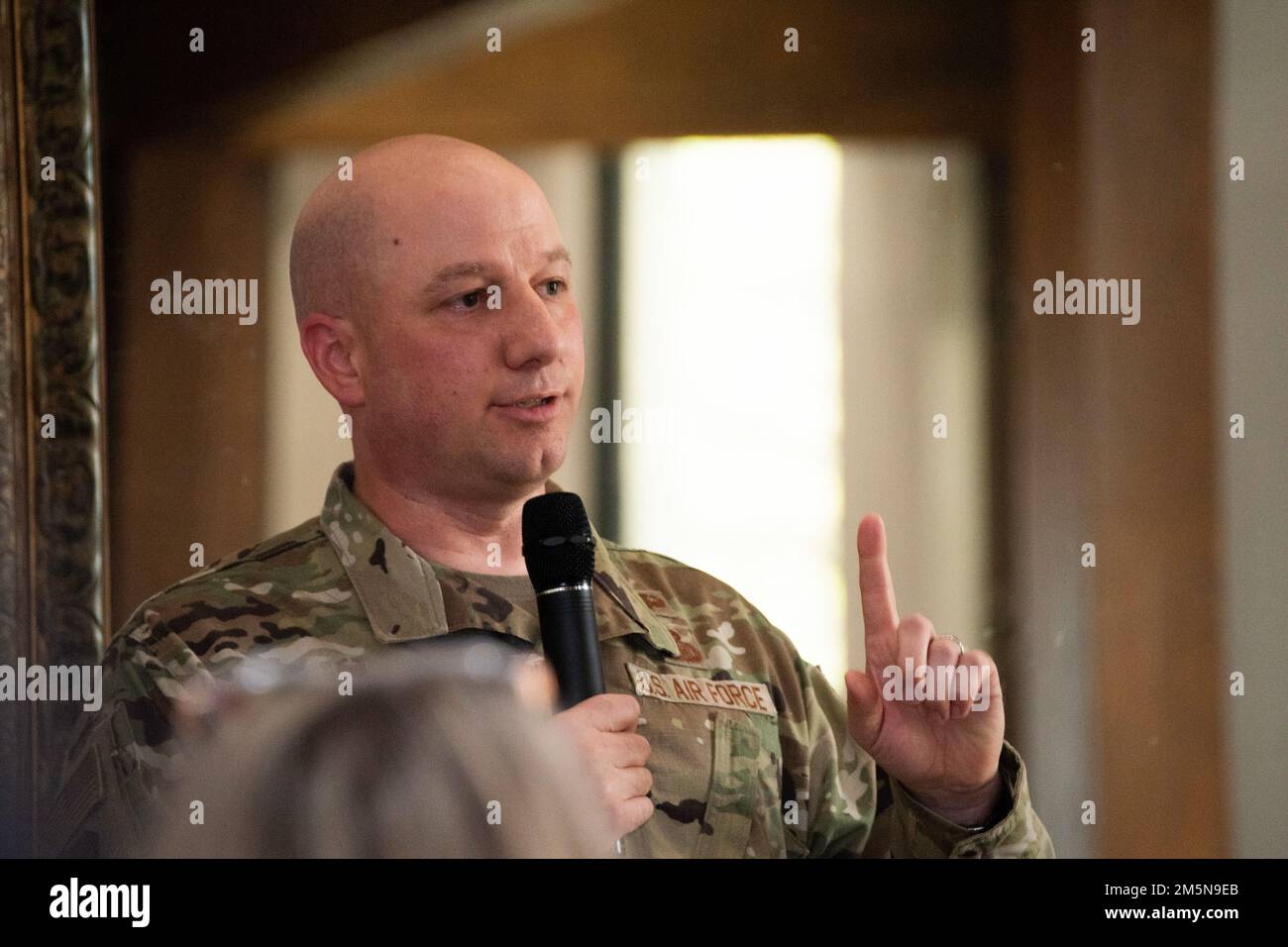 U.S. Air Force Col. Matthew Reilman, 17th Training Wing commander ...