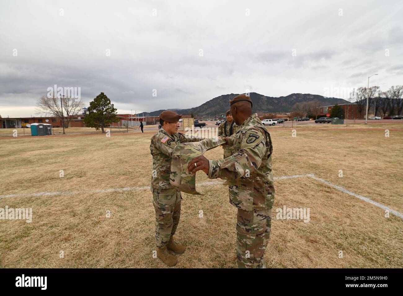Lt. Col. Sean Shields, commander, 5th Bn., 4th Security Force ...