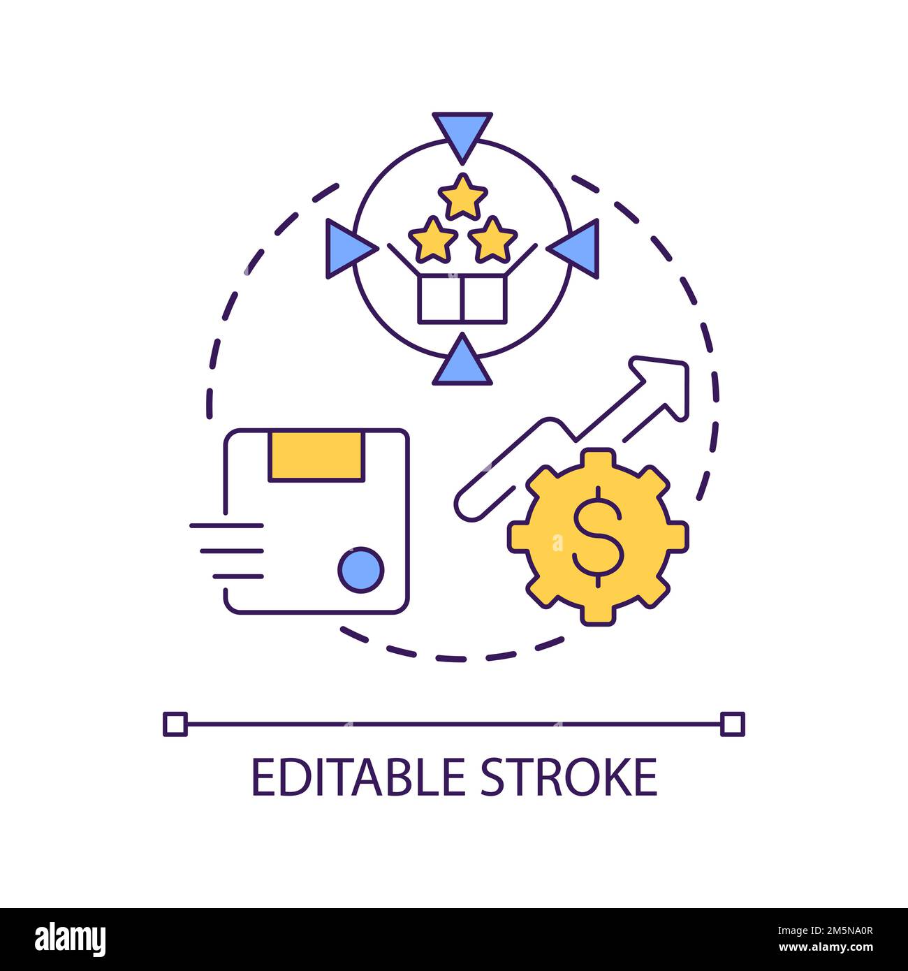 Bonuses concept icon Stock Vector Image & Art - Alamy