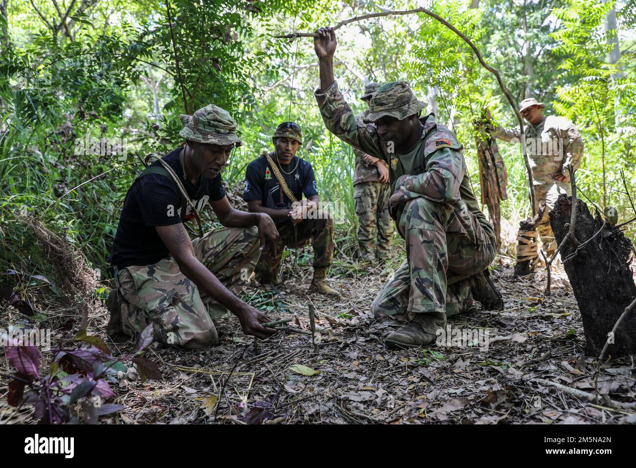 U.S. Army Soldiers from the 130th Engineer Brigade, 8th Military Police ...