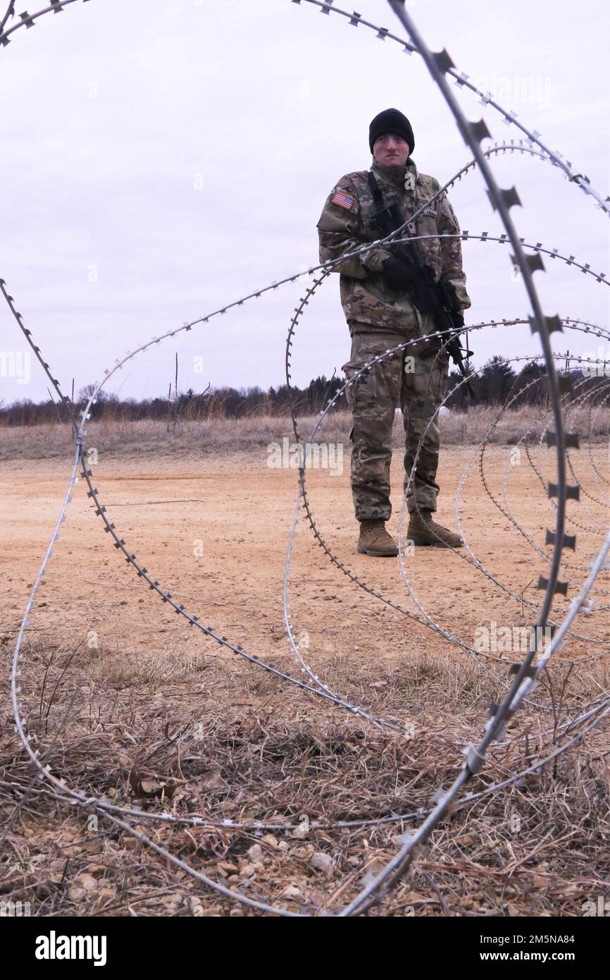 U.S. Army Reserve Spc. Eli Kaye assigned to the 395th Ordnance Company ...