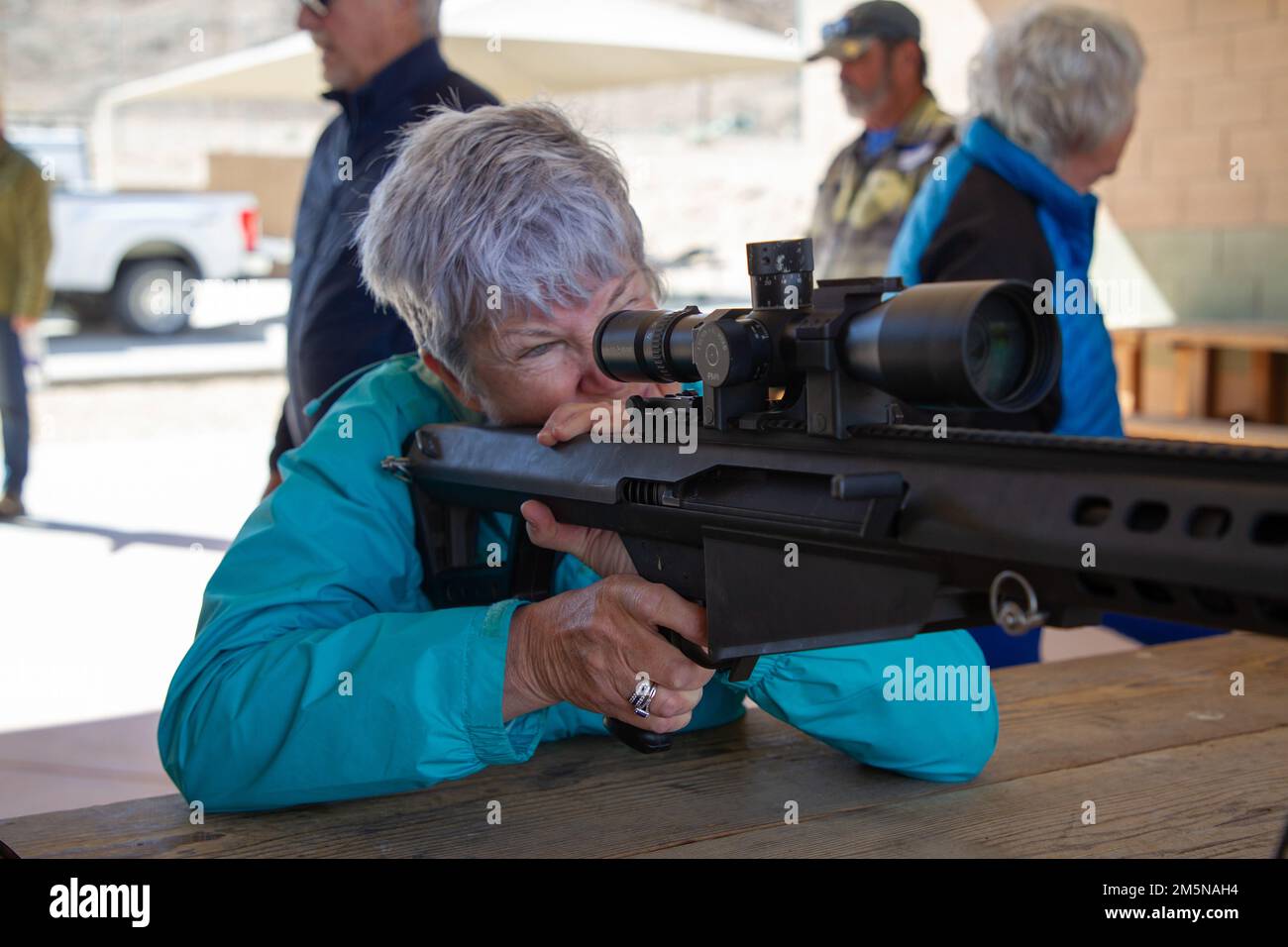 Tour participants visit Explosive Ordnance Disposal at Marine Corps Air ...