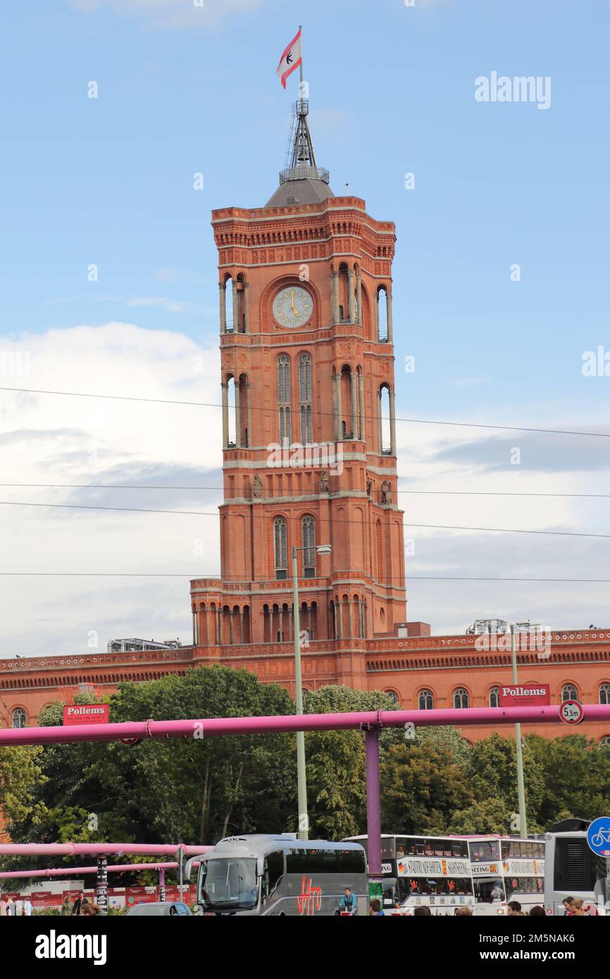 The Red Townhall (Das Rote Rathaus) in Berlin, Germany Stock Photo - Alamy