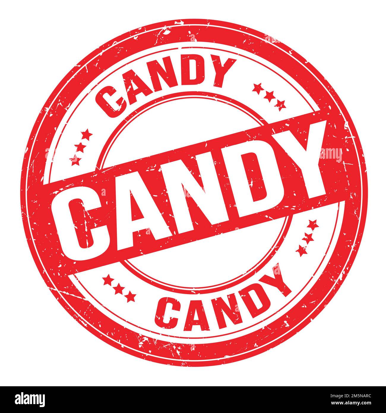 CANDY text written on red round grungy stamp sign Stock Photo - Alamy