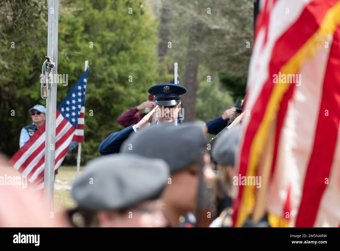U.S. Air Force Senior Master Sgt. Danny South, 43rd Operations Support ...