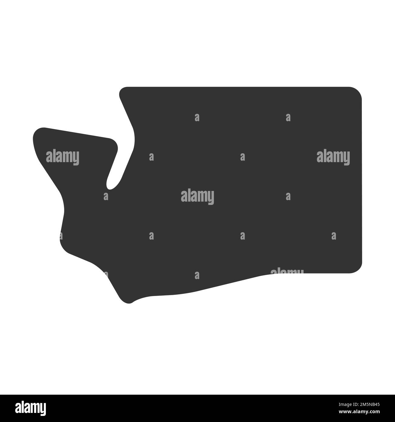 Seattle washington state map Black and White Stock Photos & Images - Alamy