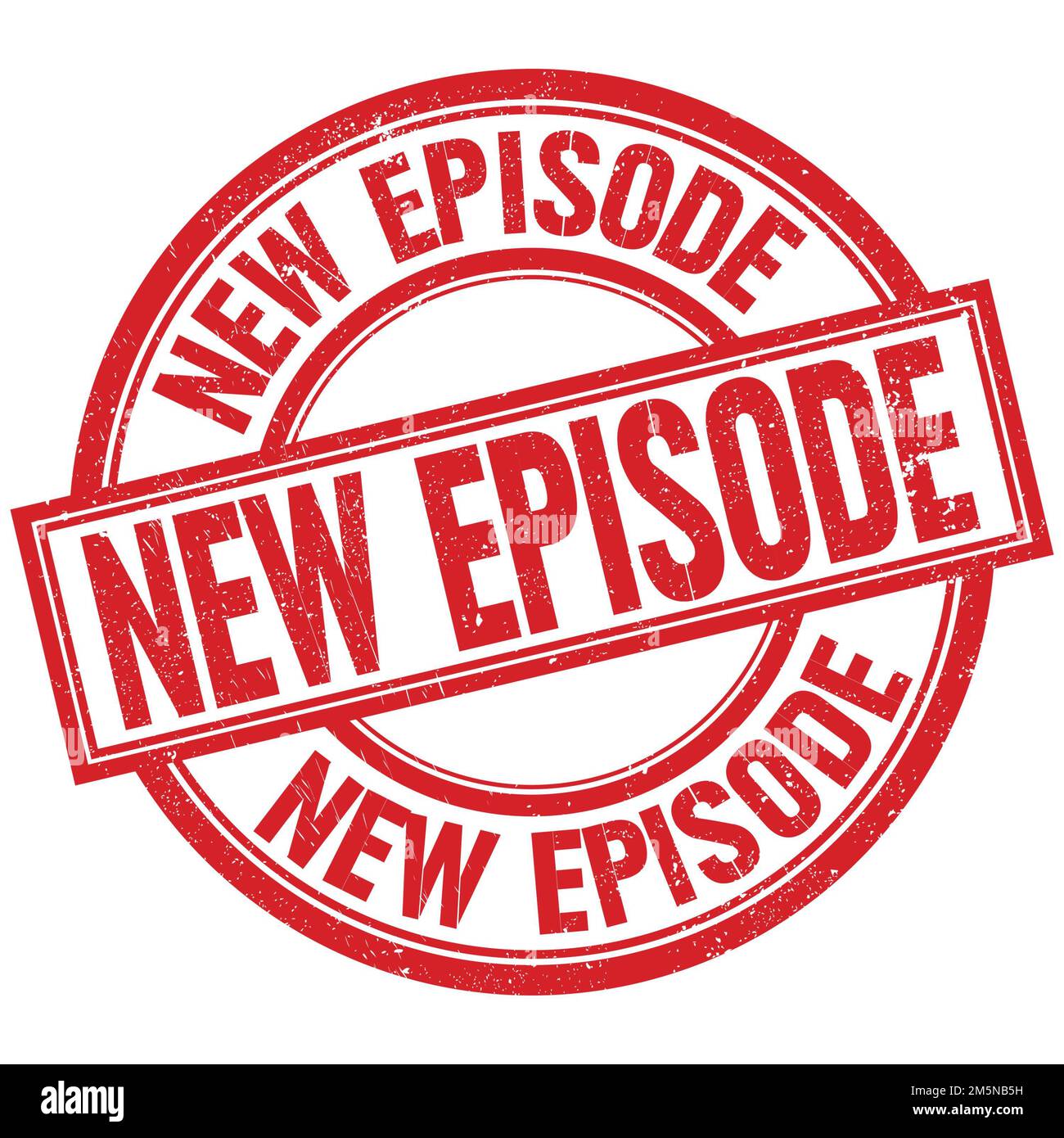 New episode stamp hi-res stock photography and images - Alamy