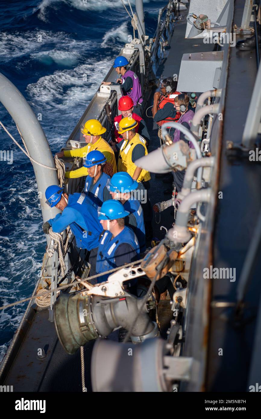 220330-N-TT059-1033 SOUTH CHINA SEA (Mar. 30, 2022) U.S. Navy Sailors ...
