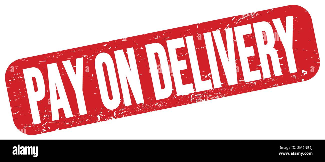 Cash On Delivery Stamp