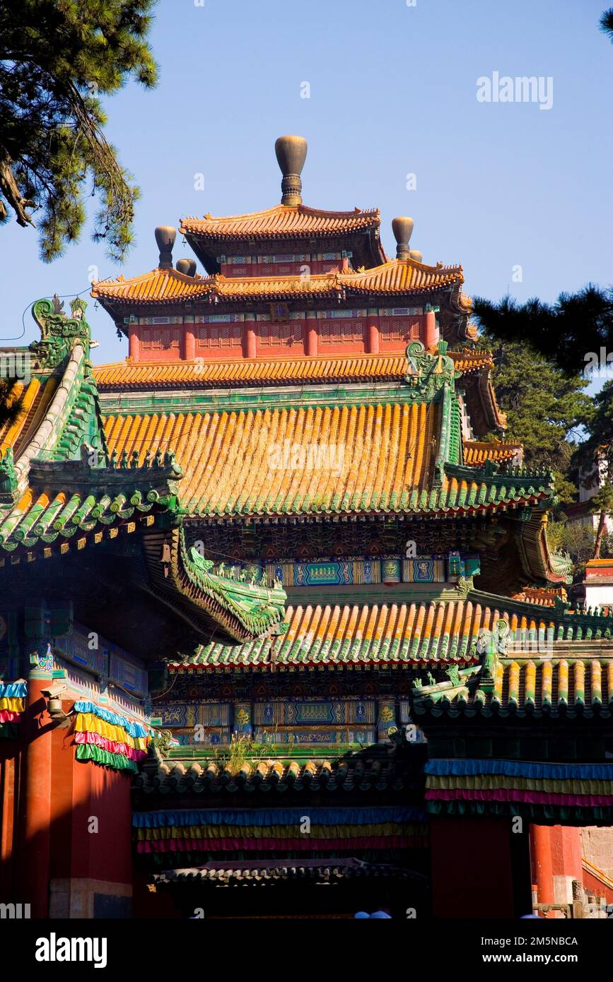 The Temple of Puning,Chengde Stock Photo - Alamy