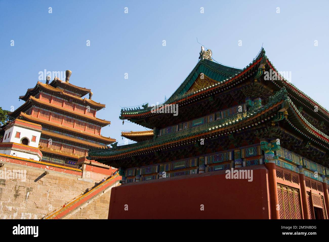 The Temple of Puning,Chengde Stock Photo - Alamy